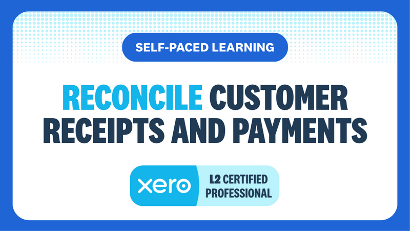 Reconcile bank accounts : Xero