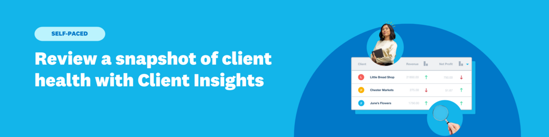 Review a snapshot of client health with Client Insights : Xero